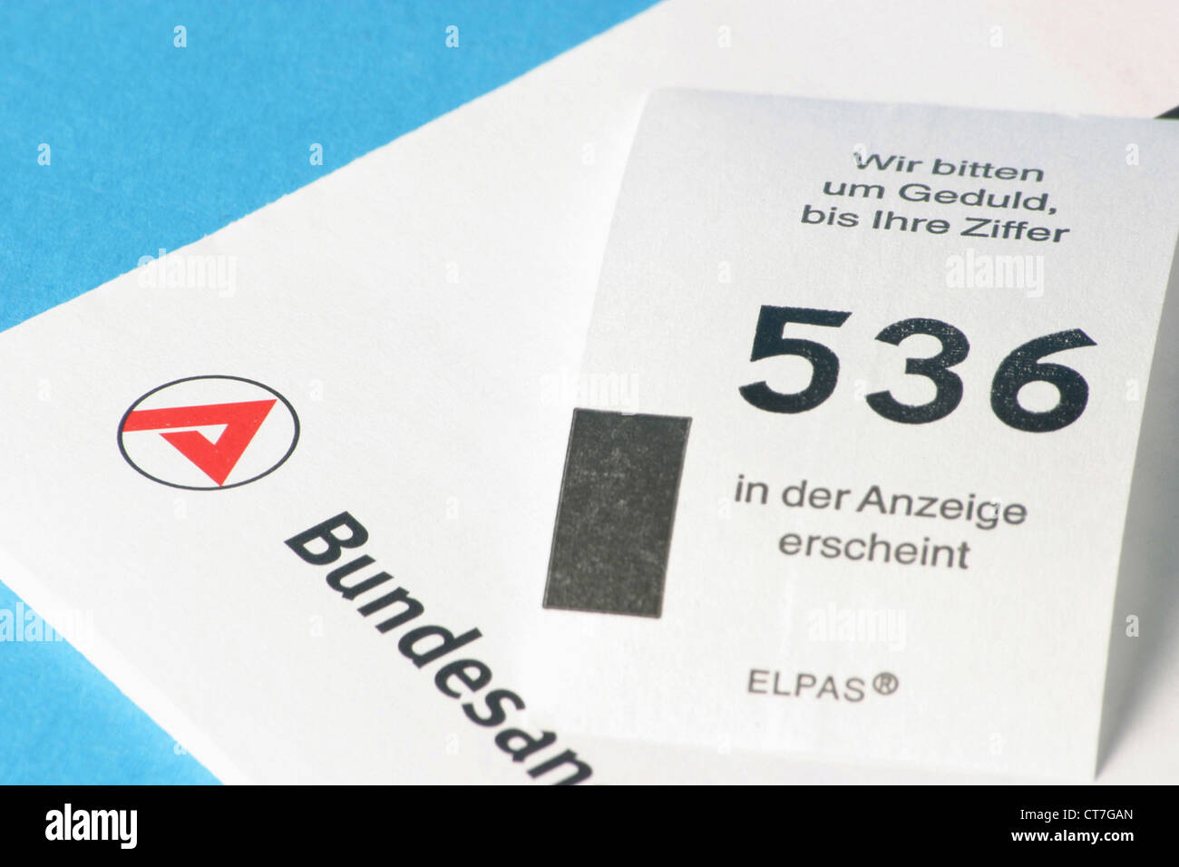 Waiting number hi-res stock photography and images - Alamy