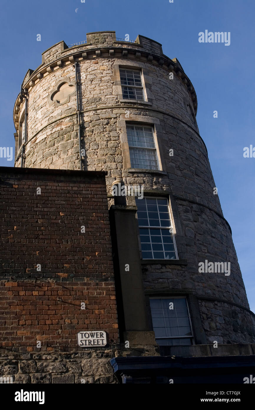 signal tower, leith Stock Photo - Alamy