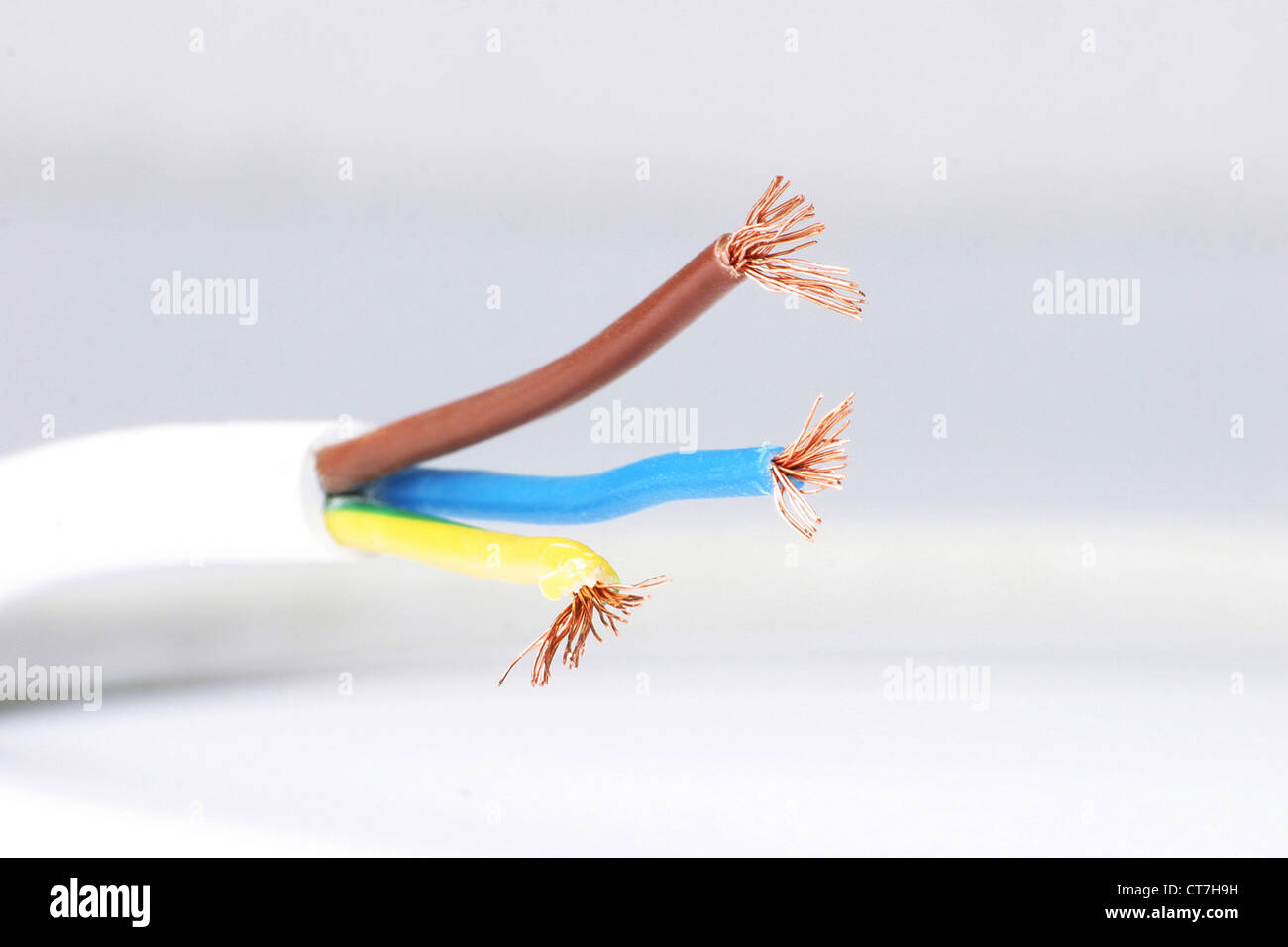 open power cable Stock Photo - Alamy