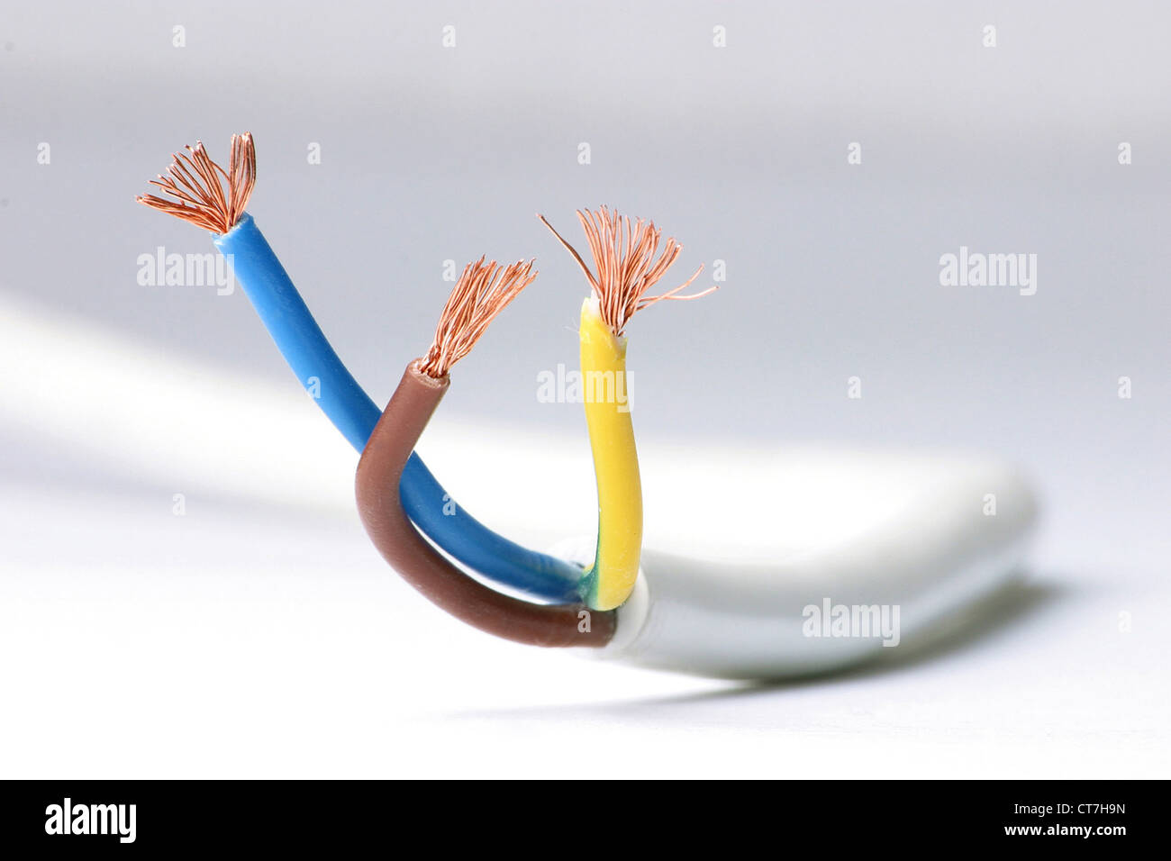 open power cable Stock Photo - Alamy