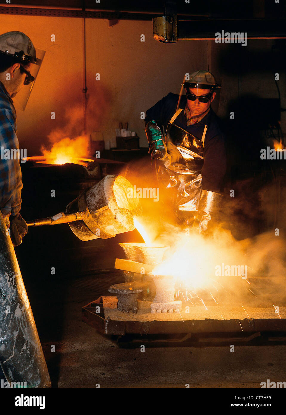 Iron casting works hi-res stock photography and images - Alamy