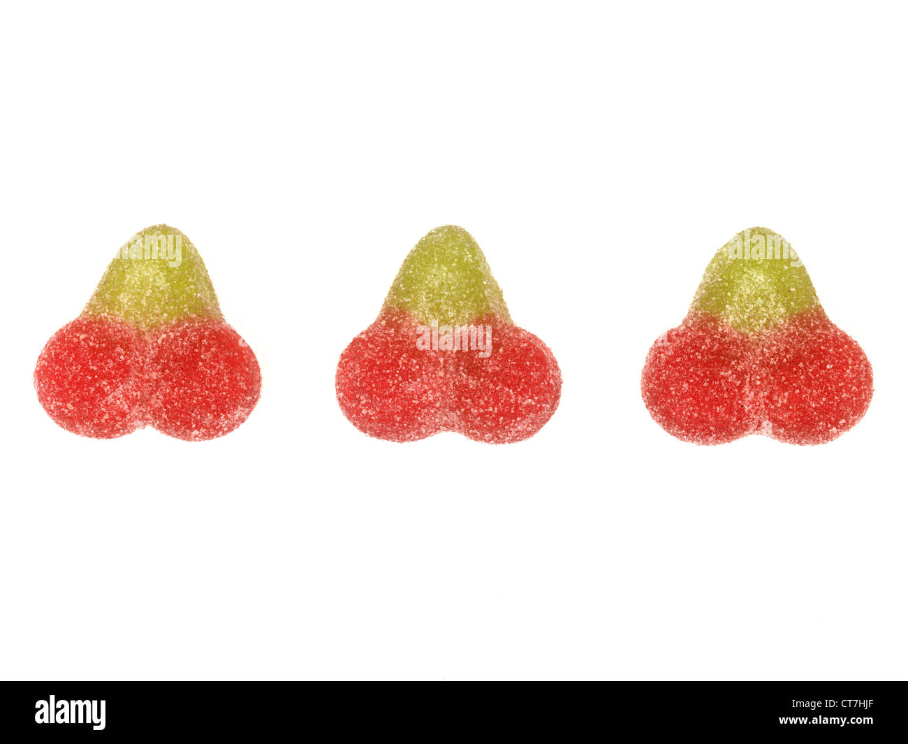 Sour Cherry Sweets Stock Photo - Alamy