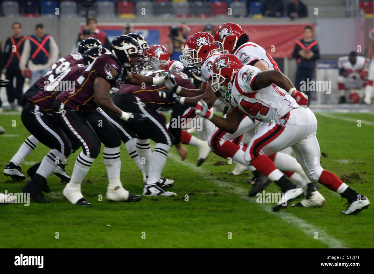 Nfl Football Player On Fire