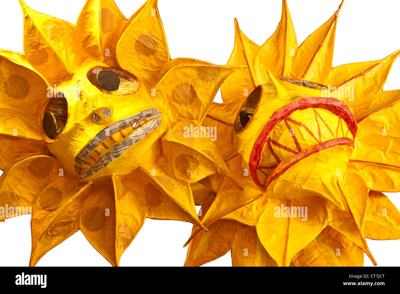 Two Suns Parade Props Stock Photo - Alamy
