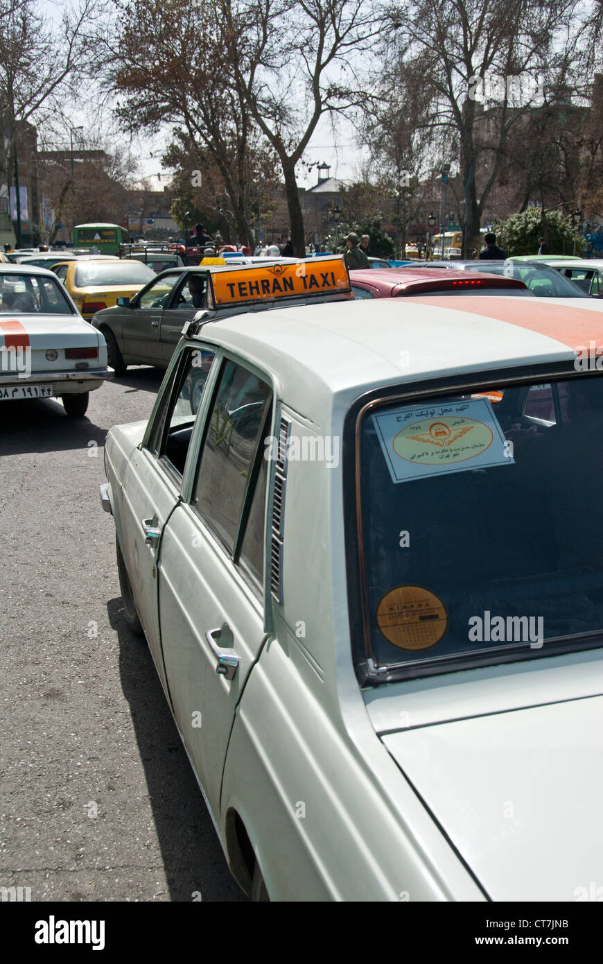 Tehran taxi taxis transport service hi-res stock photography and images ...