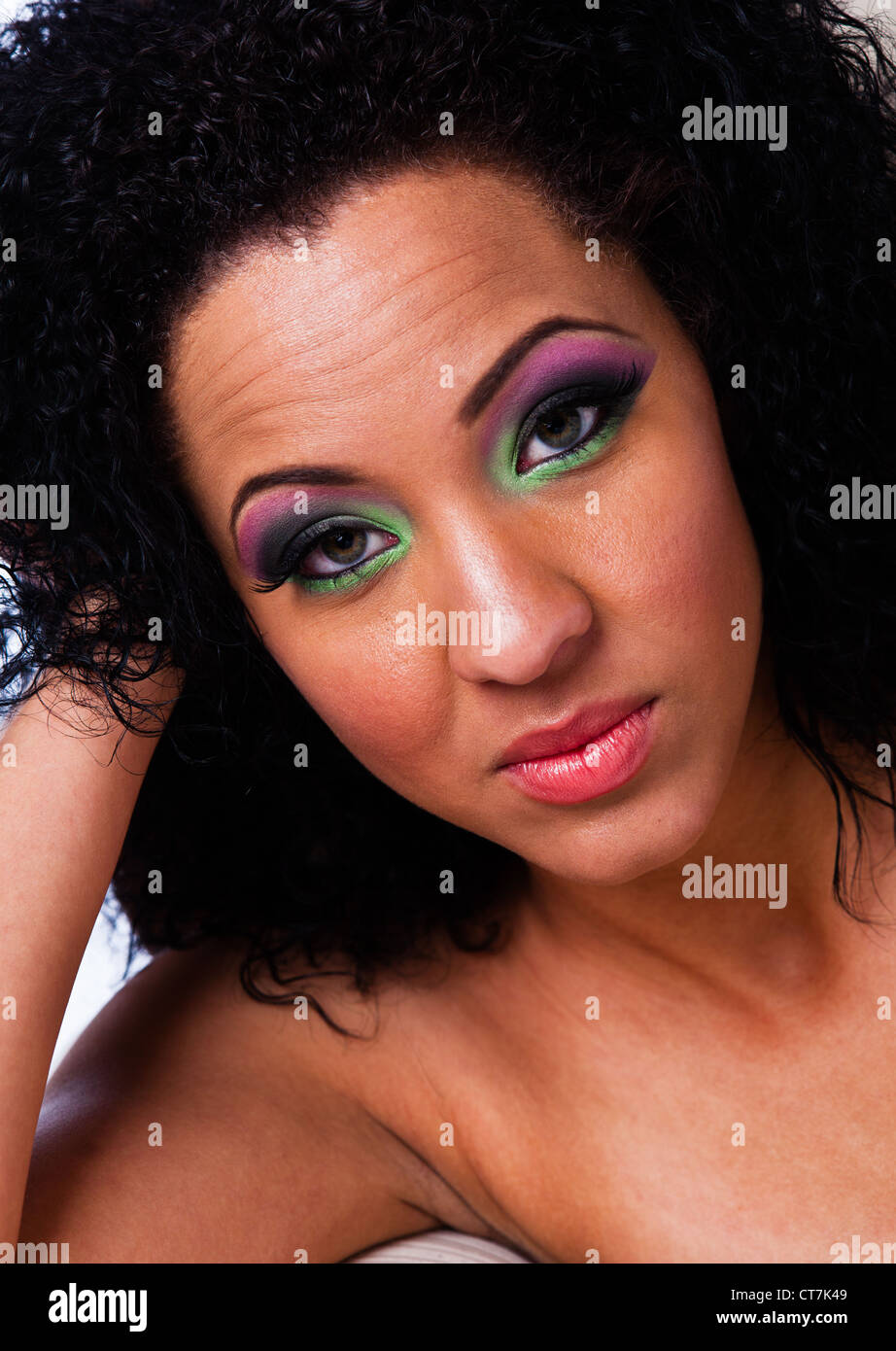 Light skinned african american woman hi-res stock photography and ...