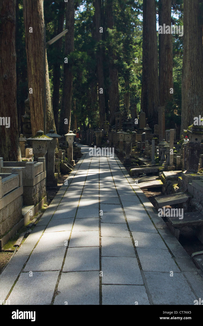 Okunoin Temple Cemetery in Mount Koya, Koyasan, Wakayama Prefecture ...