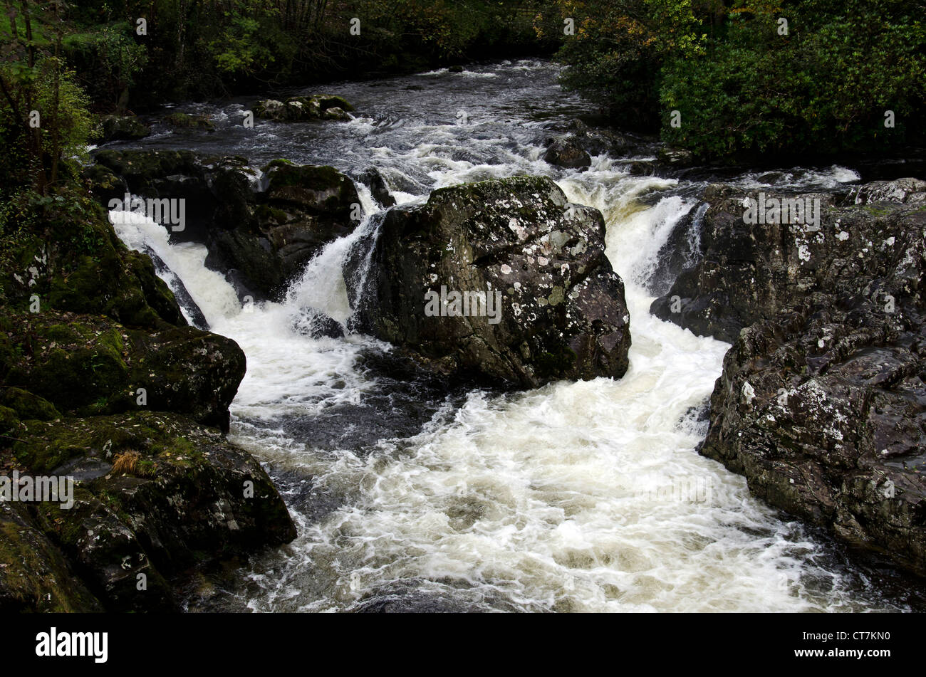 Betwys-y-Coed in North Wales Stock Photo - Alamy