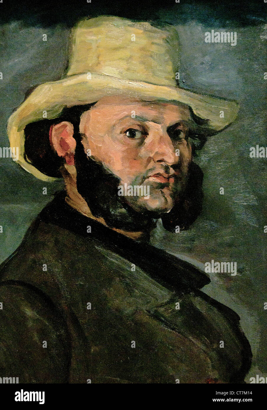 Gustave boyer in a straw hat hi-res stock photography and images - Alamy