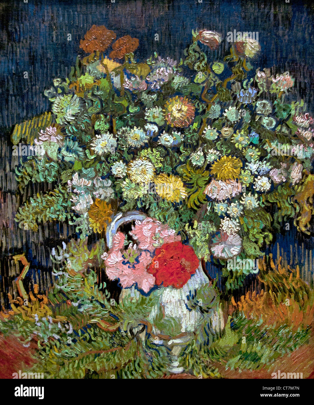 Bouquet of Flowers in a vase 1890 Vincent van Gogh 1853–1890 Dutch ...