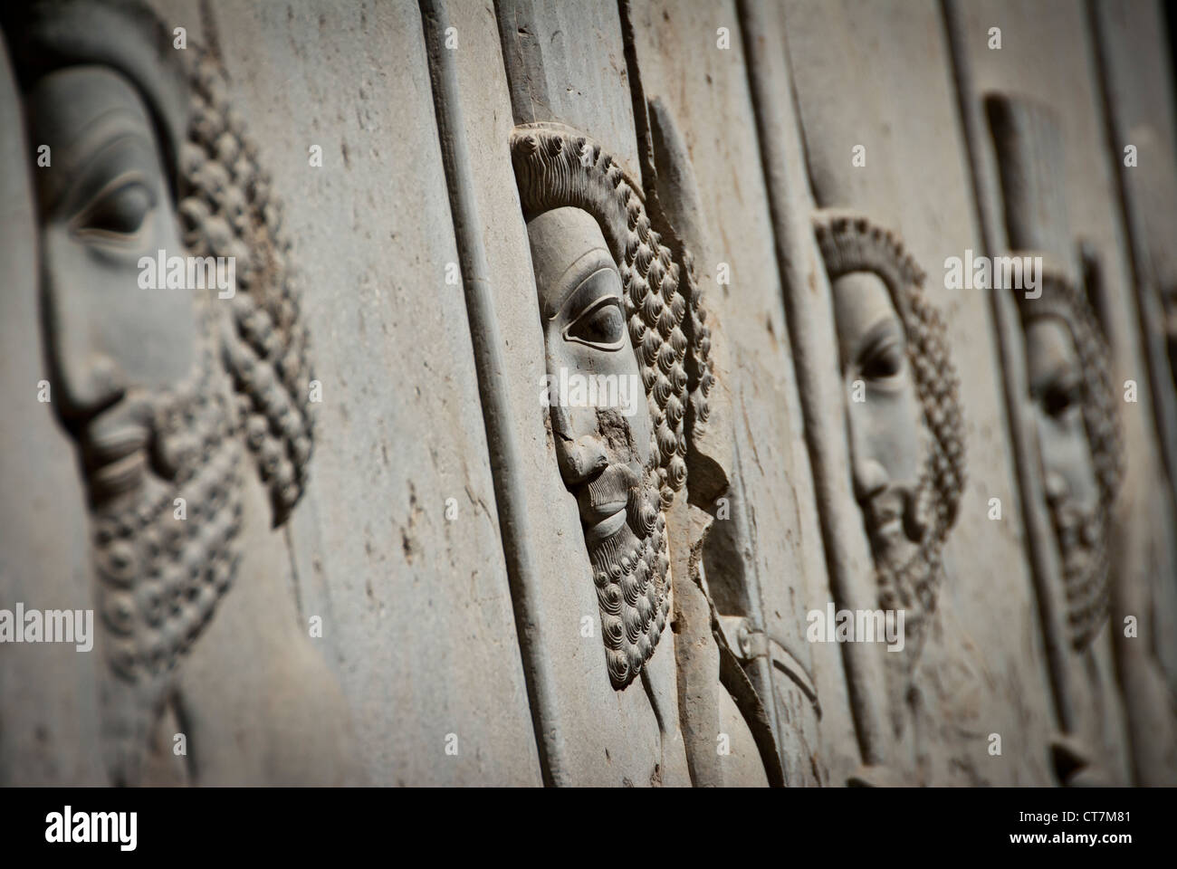 Persian soldiers, Persepolis, Shiraz, Iran Stock Photo - Alamy