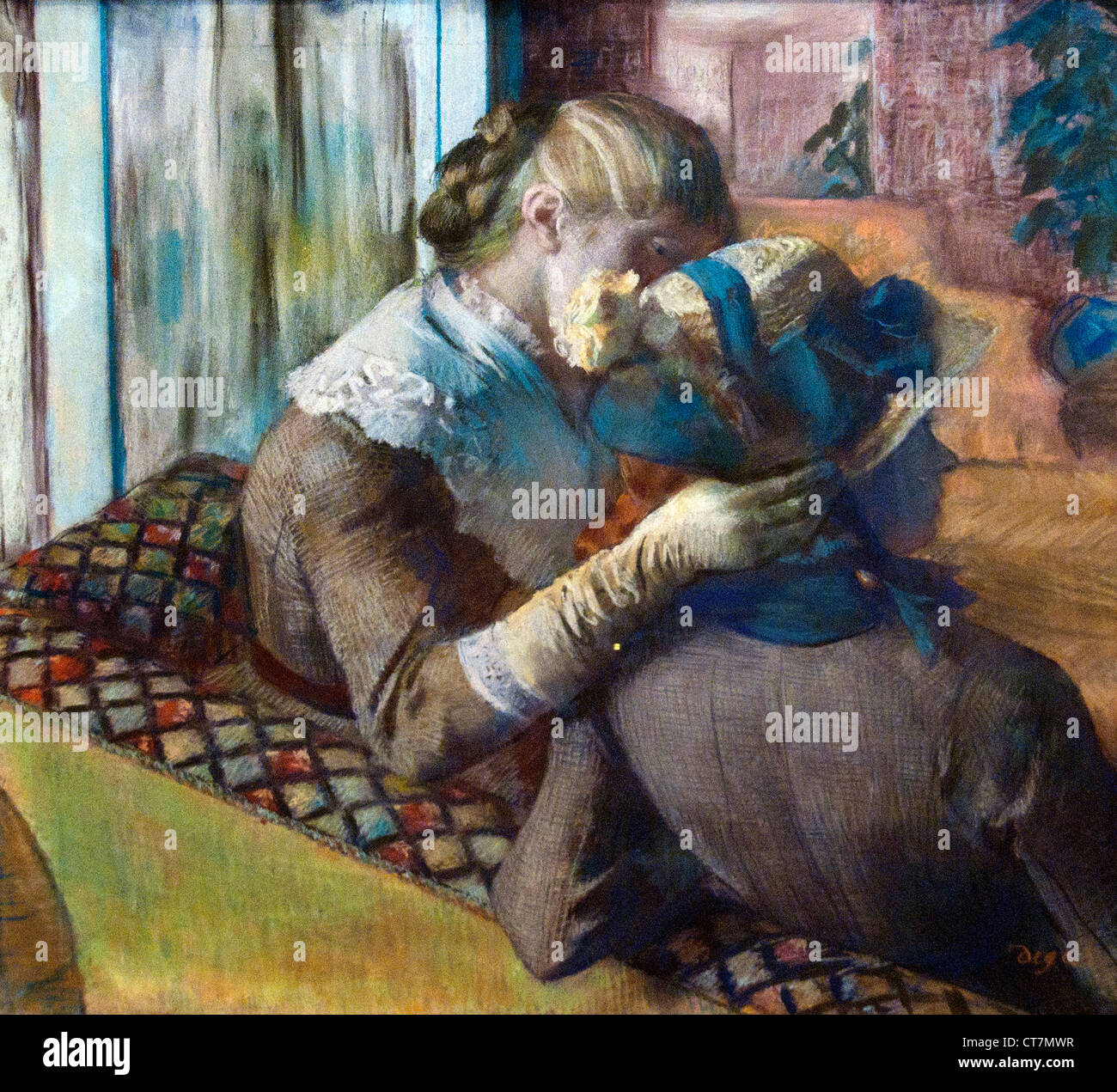 Renoir garden paintings hi-res stock photography and images - Alamy