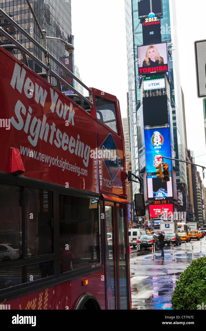 New York City, Manhattan City sightseeing bus tours the best way to get ...