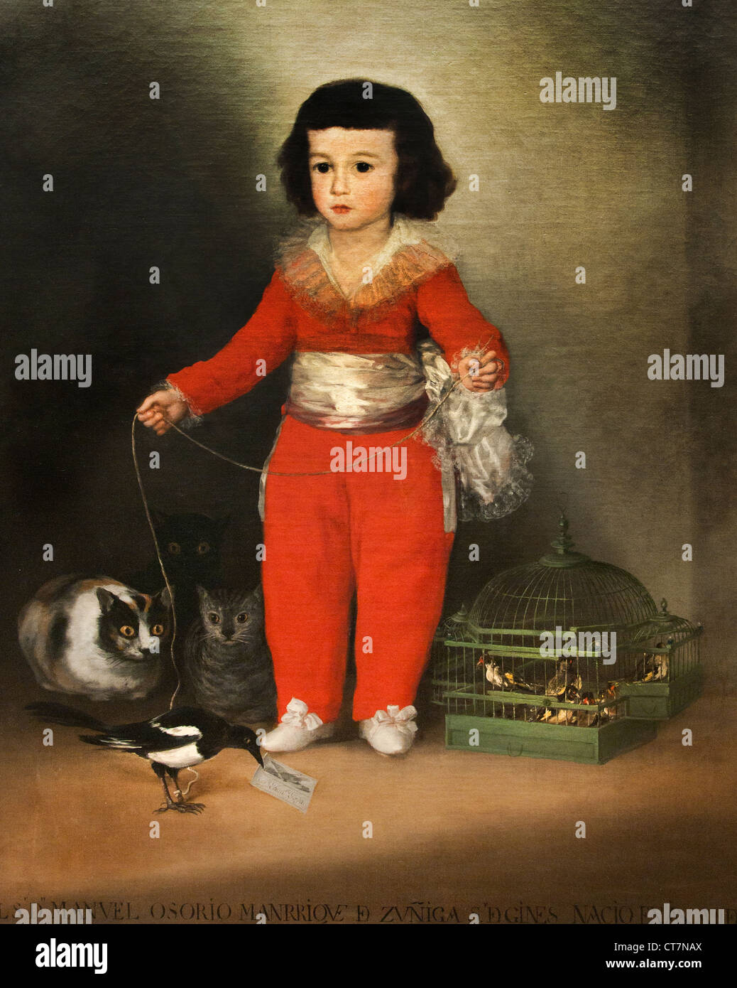 Manuel Osorio Manrique de Zuñiga 1790 FRANCISCO JOSÉ DE GOYA Y ...