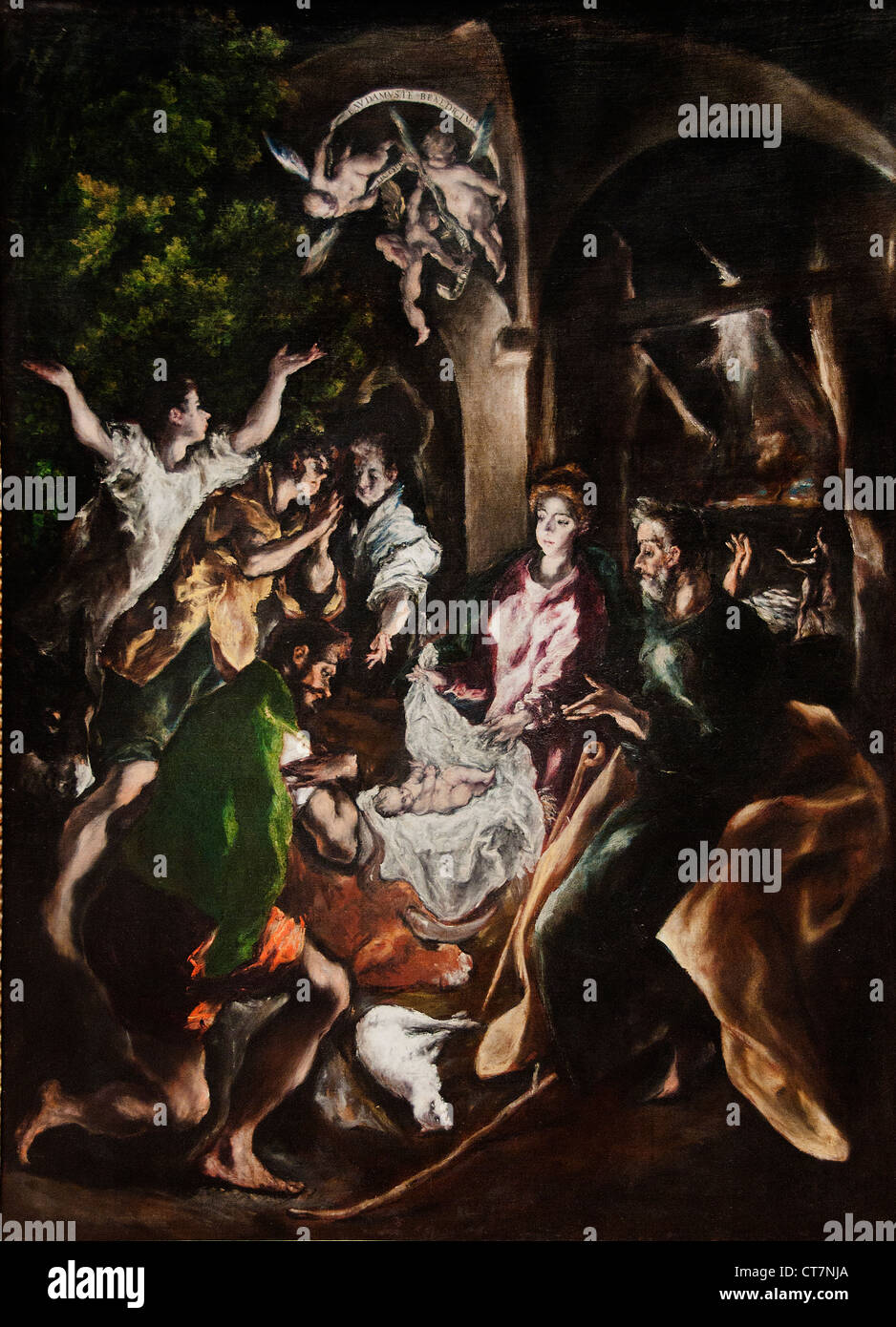 The Adoration of the Shepherds 1610 El Greco Domenikos Theotokopoulos ...