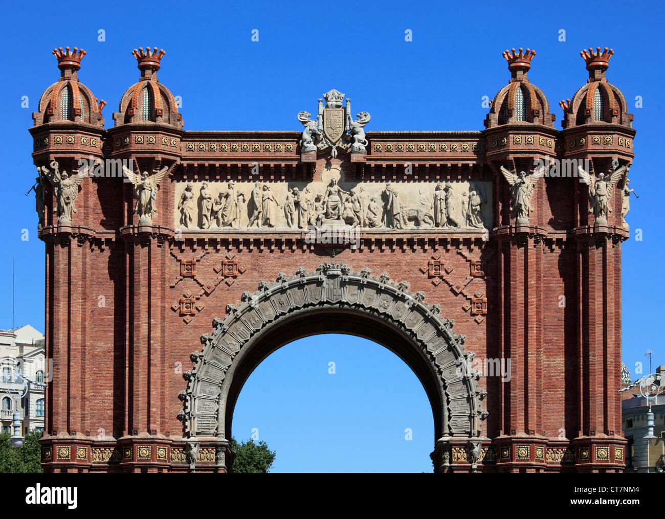 Arc de triomf de barcelona hi-res stock photography and images - Alamy