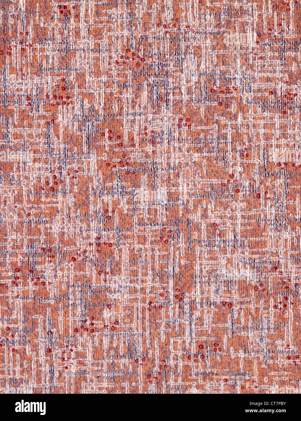 Vintage American Wallpaper Pattern 1930s Stock Photo - Alamy