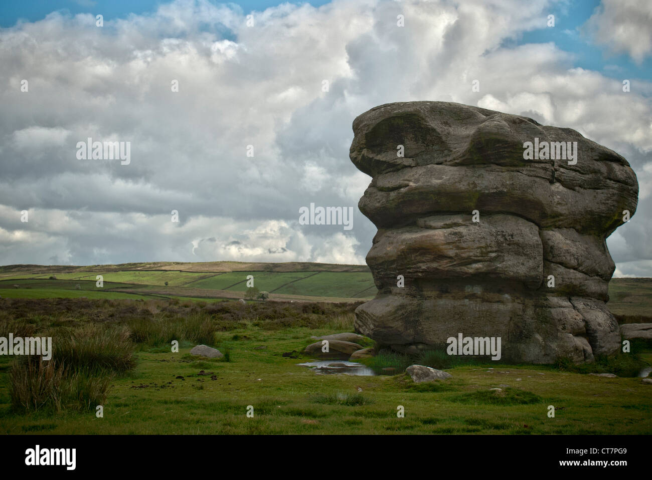 Derbyshire rock formation hi-res stock photography and images - Alamy