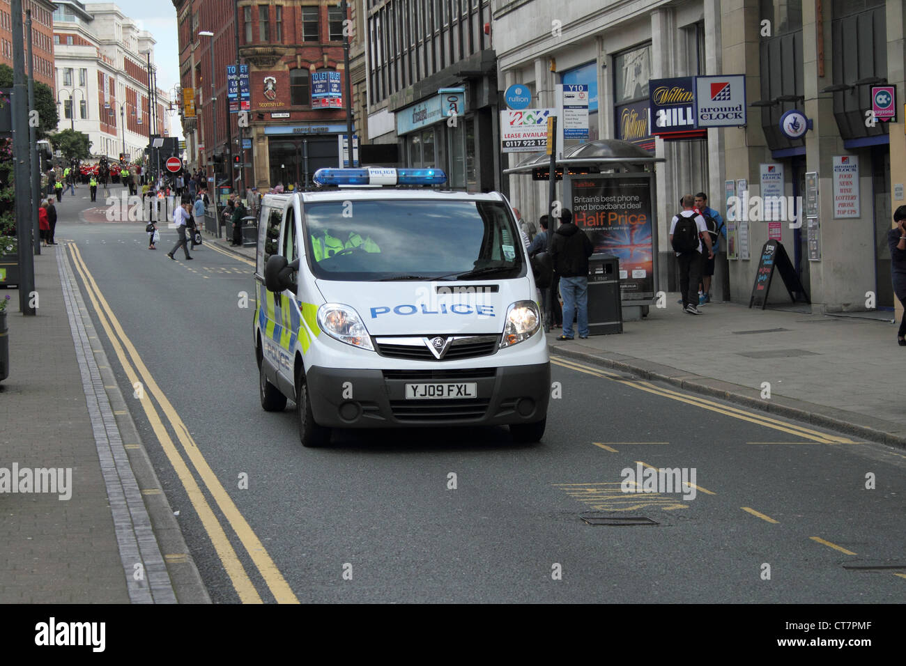 Uk Police Van High Resolution Stock Photography and Images - Alamy