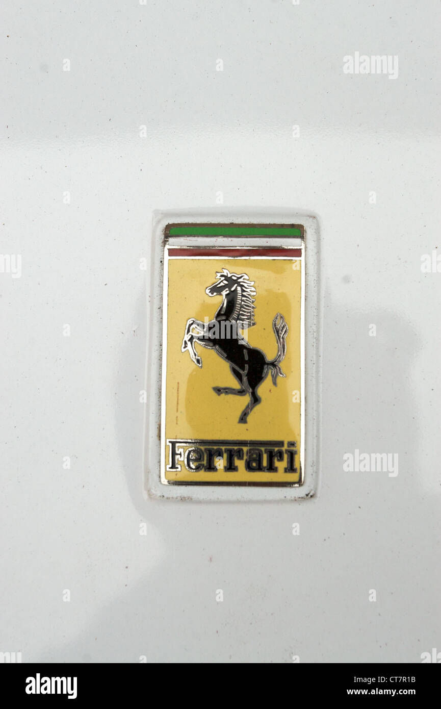 Classic Ferrari badge Goodwood Festival of Speed 2010. © Jonathan ...