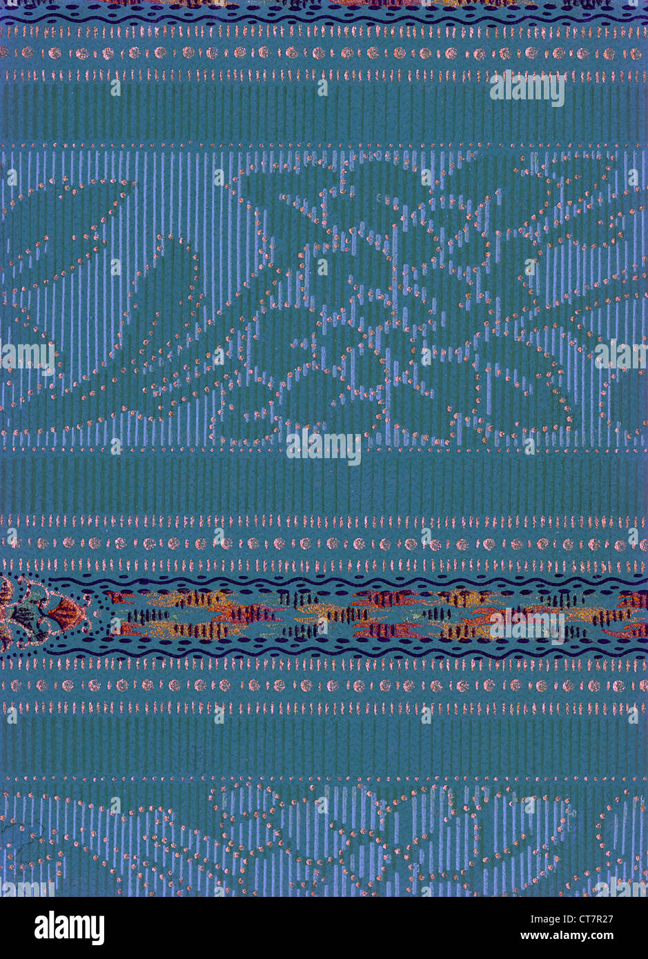 Vintage american wallpaper pattern 1930s hi-res stock photography and ...