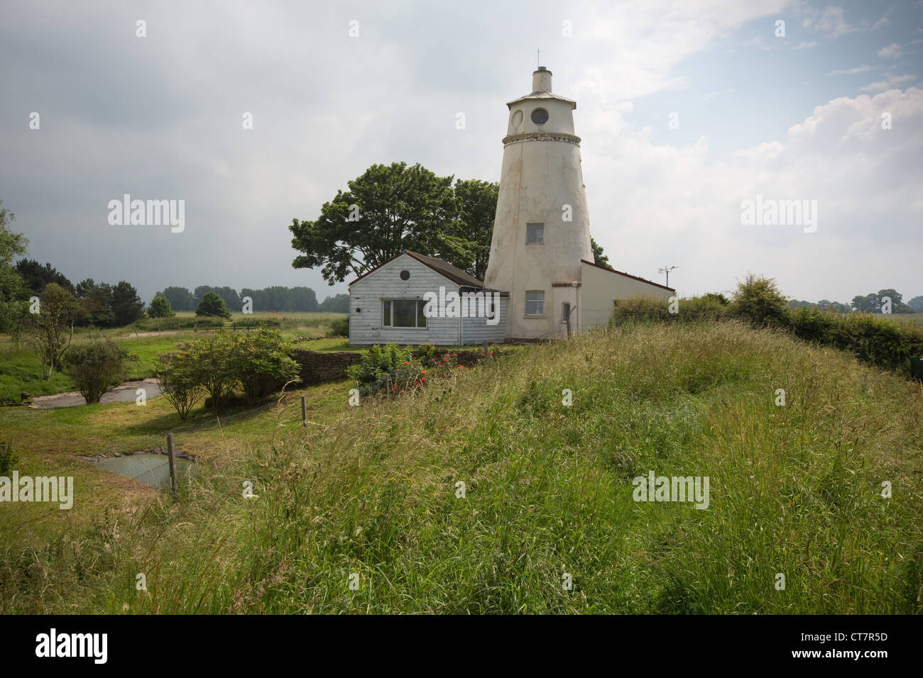 Sir Peter Scott's Lighthouse,Sutton Bridge,Lincolnshire Stock Photo - Alamy