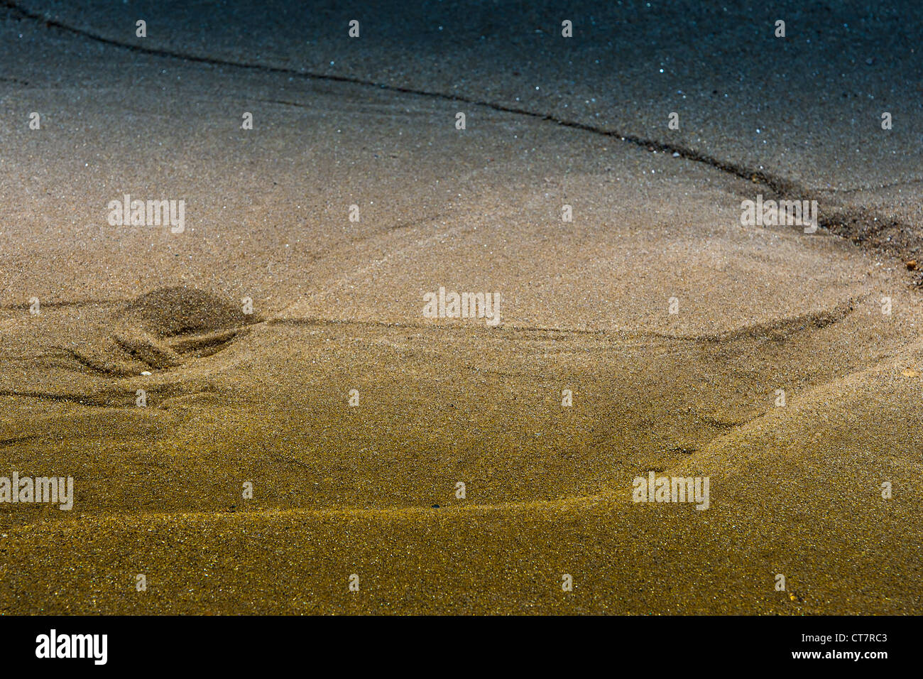 Sand on a beach Stock Photo - Alamy
