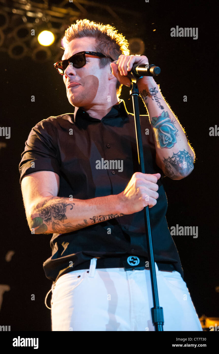 Sugar Ray performing live at the LC Pavilion in Columbus, Ohio on the ...