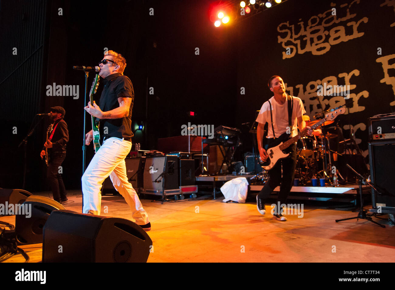 Sugar Ray performing live at the LC Pavilion in Columbus, Ohio on the ...