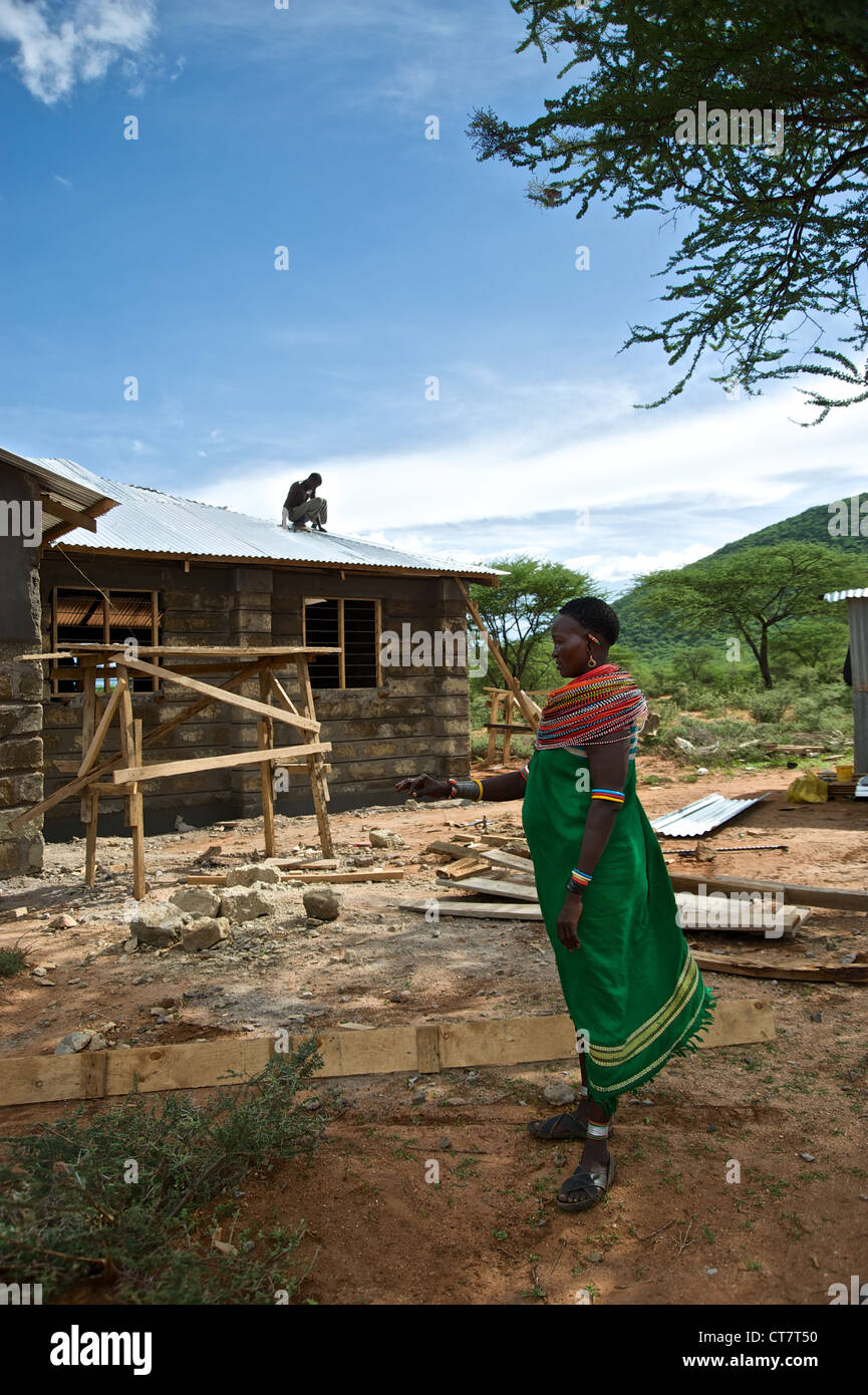 Samburu house hi-res stock photography and images - Alamy