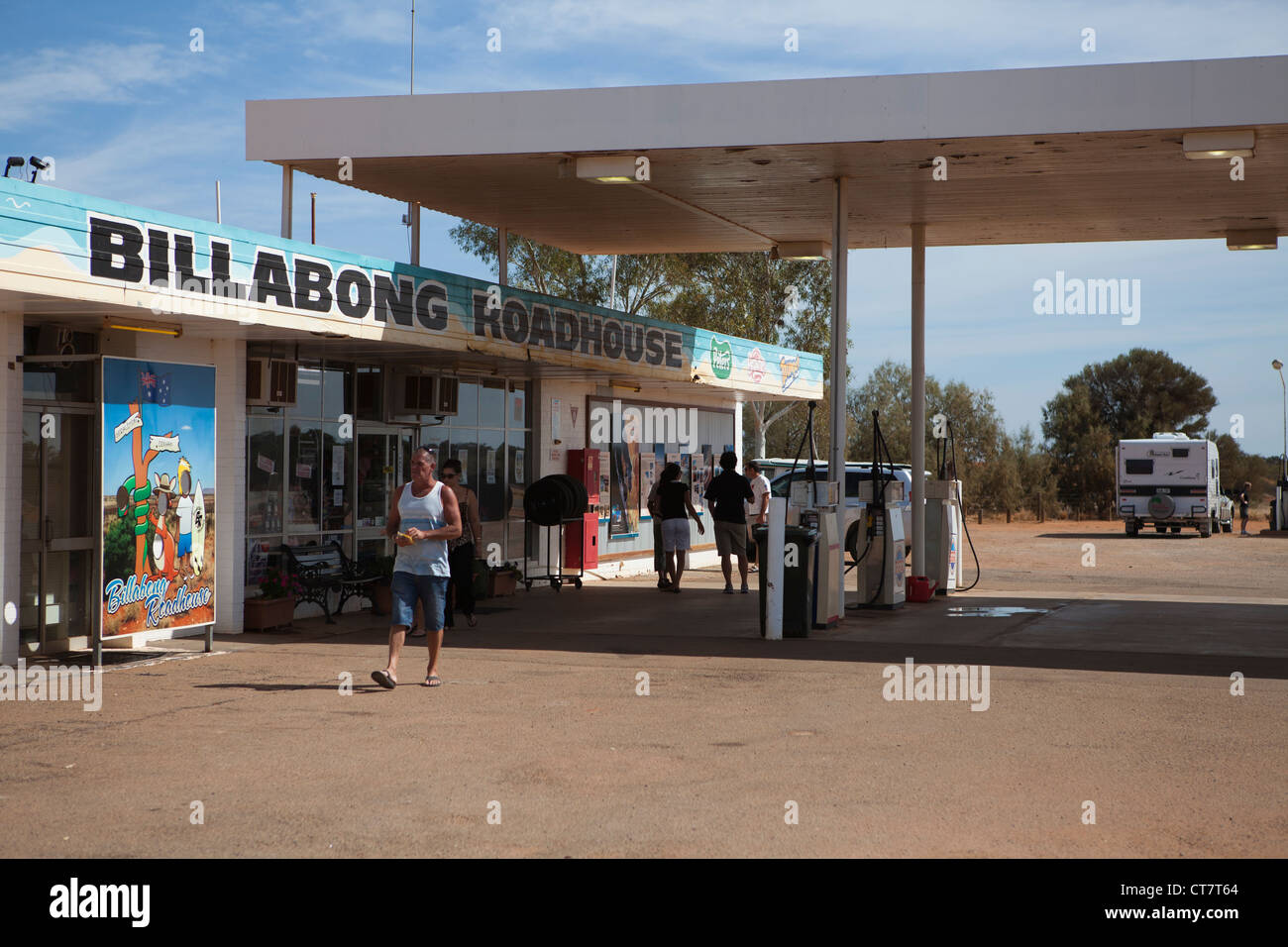 The Billabong Road House in Western Australia Stock Photo - Alamy