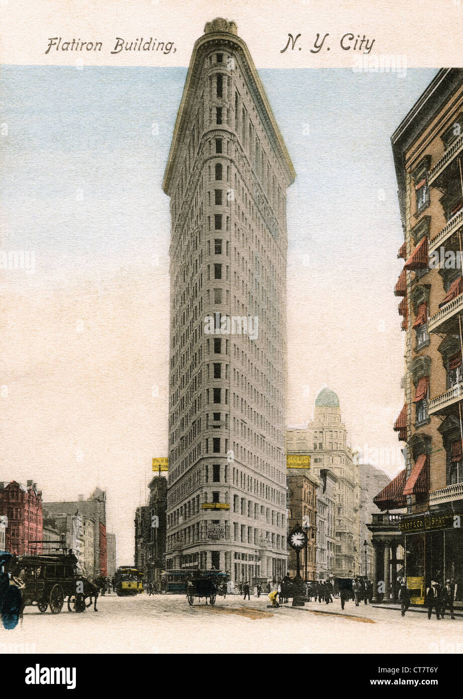 The Flatiron Building, New York City Stock Photo - Alamy