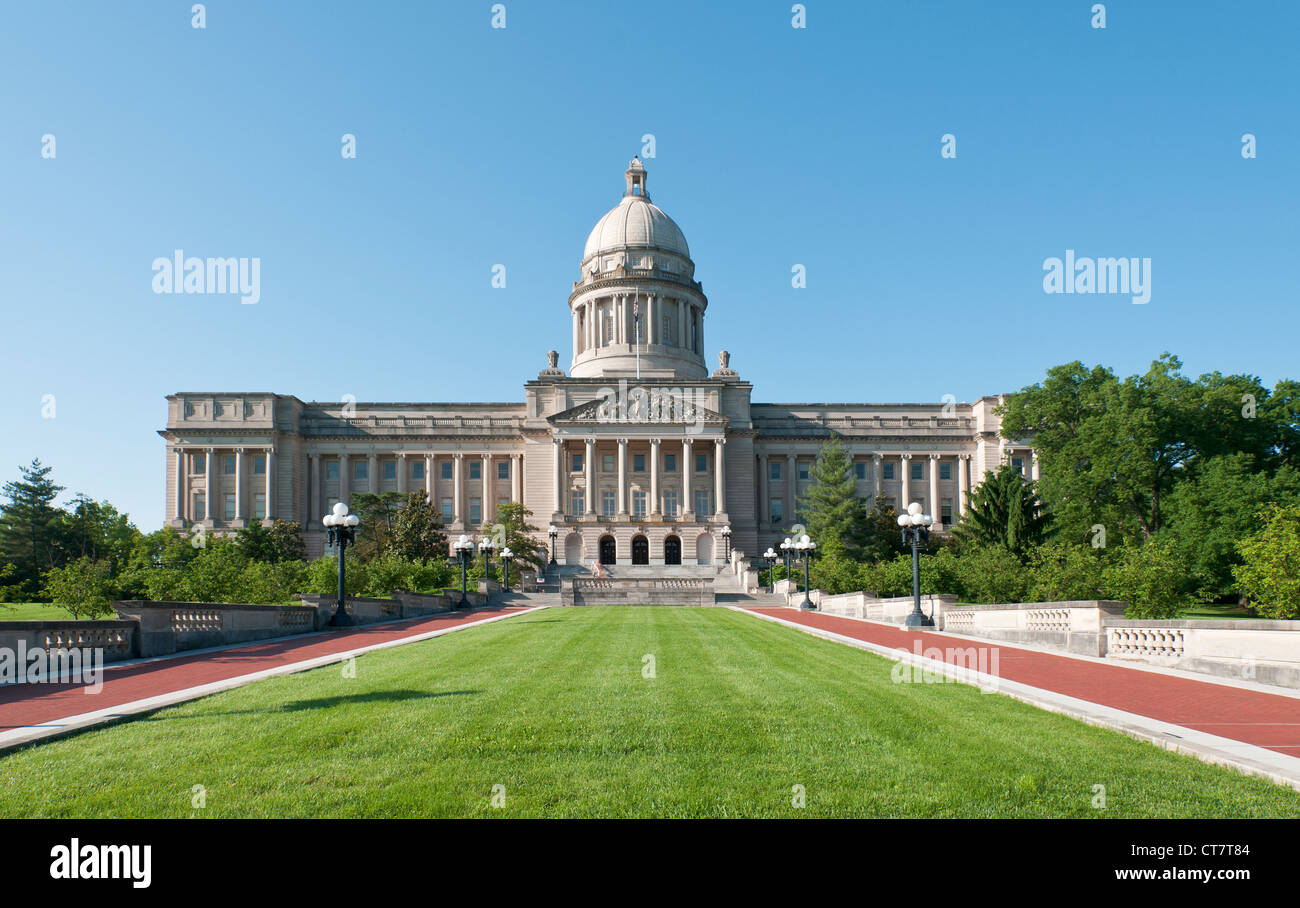Kentucky, Frankfort, State Capitol Building, completed 1910 Stock Photo ...