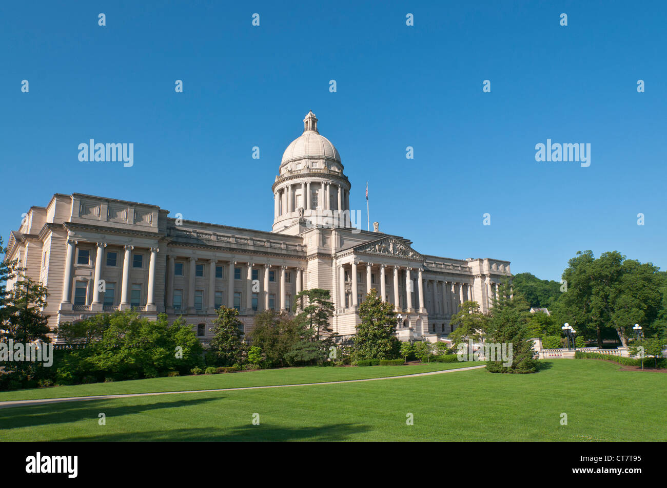 Kentucky, Frankfort, State Capitol Building, completed 1910 Stock Photo ...