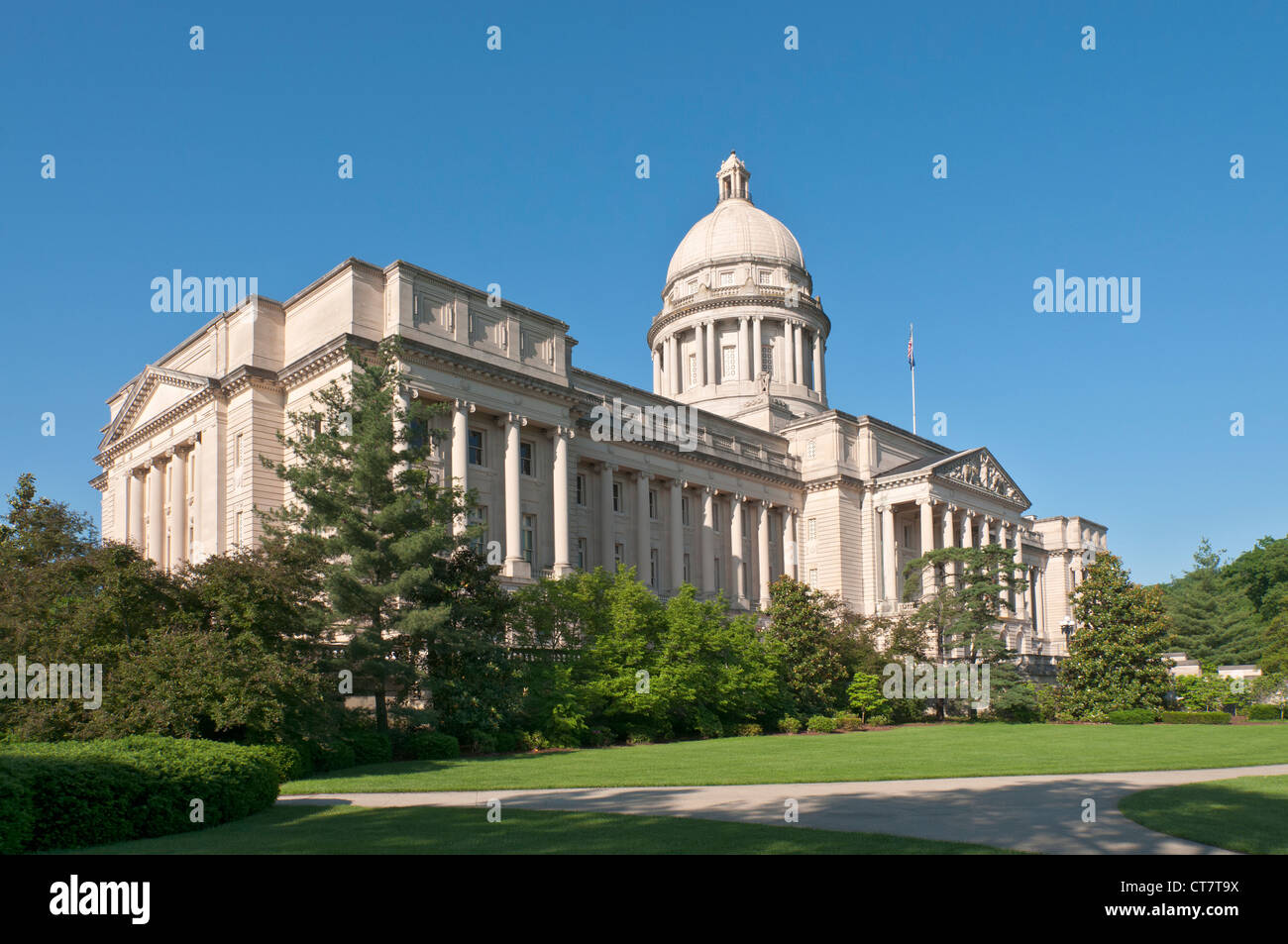 Kentucky, Frankfort, State Capitol Building, completed 1910 Stock Photo ...