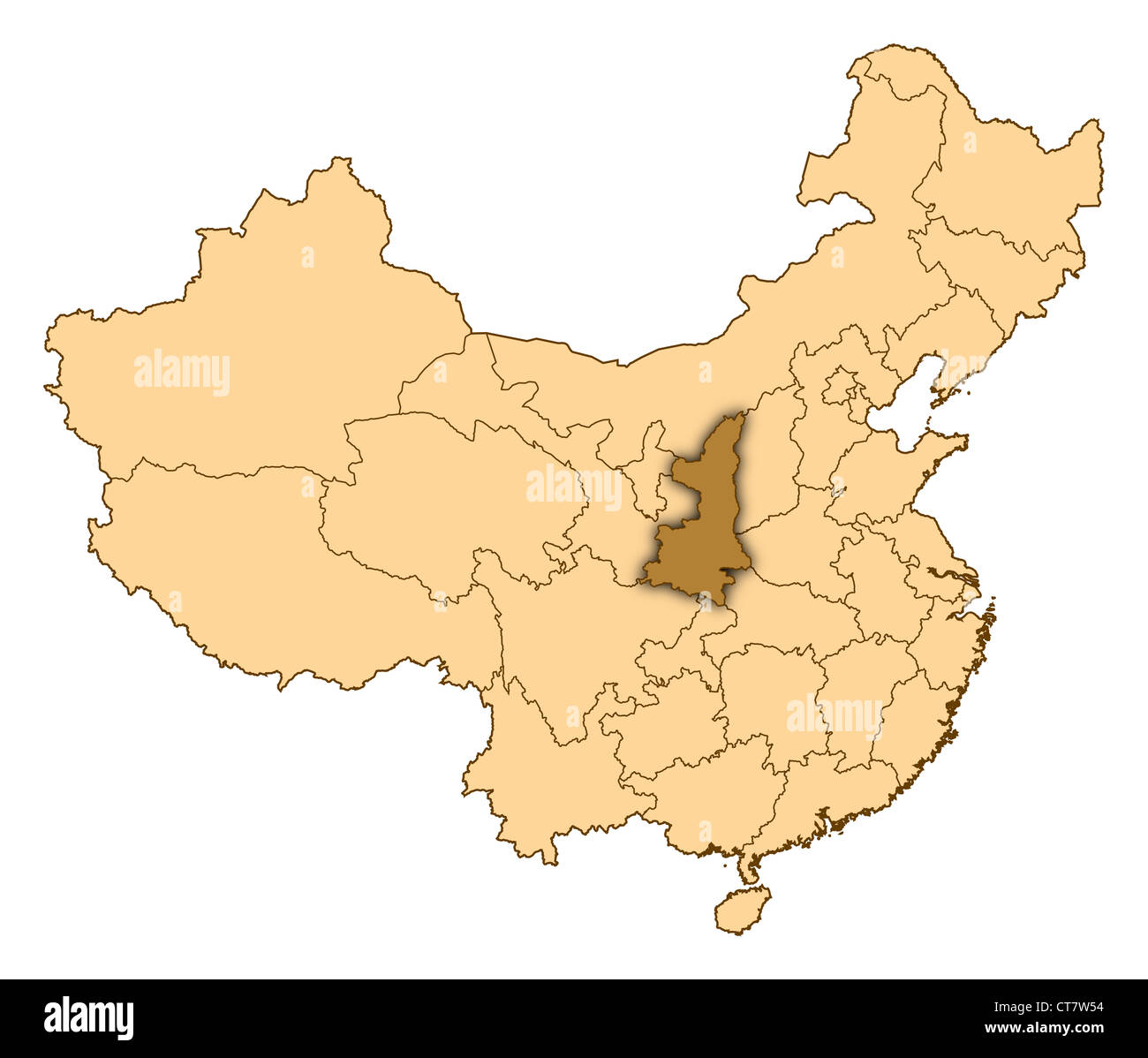Xianyang Map