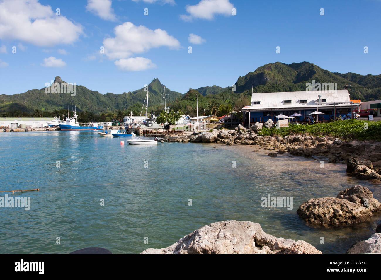 Cook islands port hi-res stock photography and images - Alamy