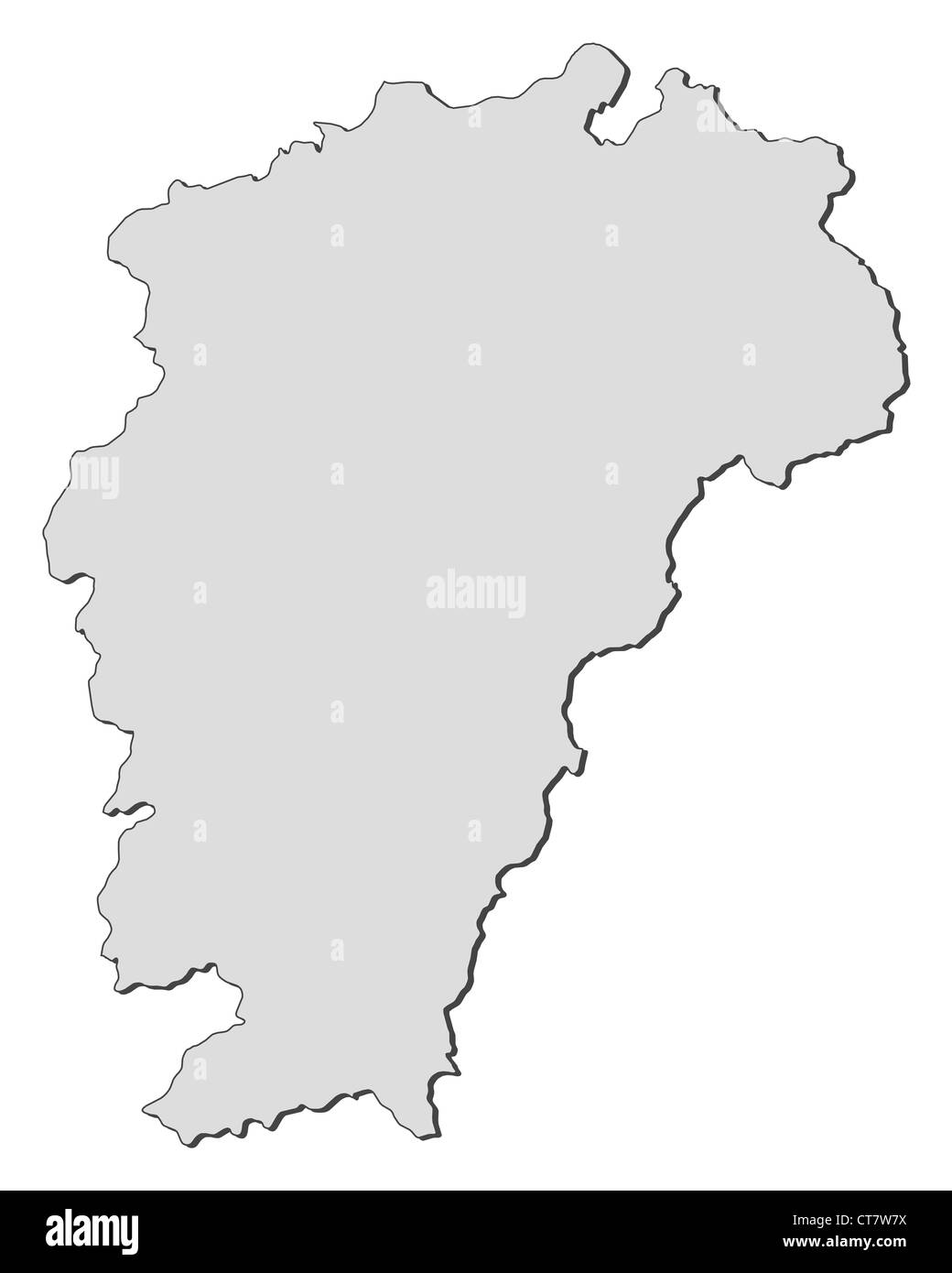 Kiangsi jiangxi china province map hi-res stock photography and images ...