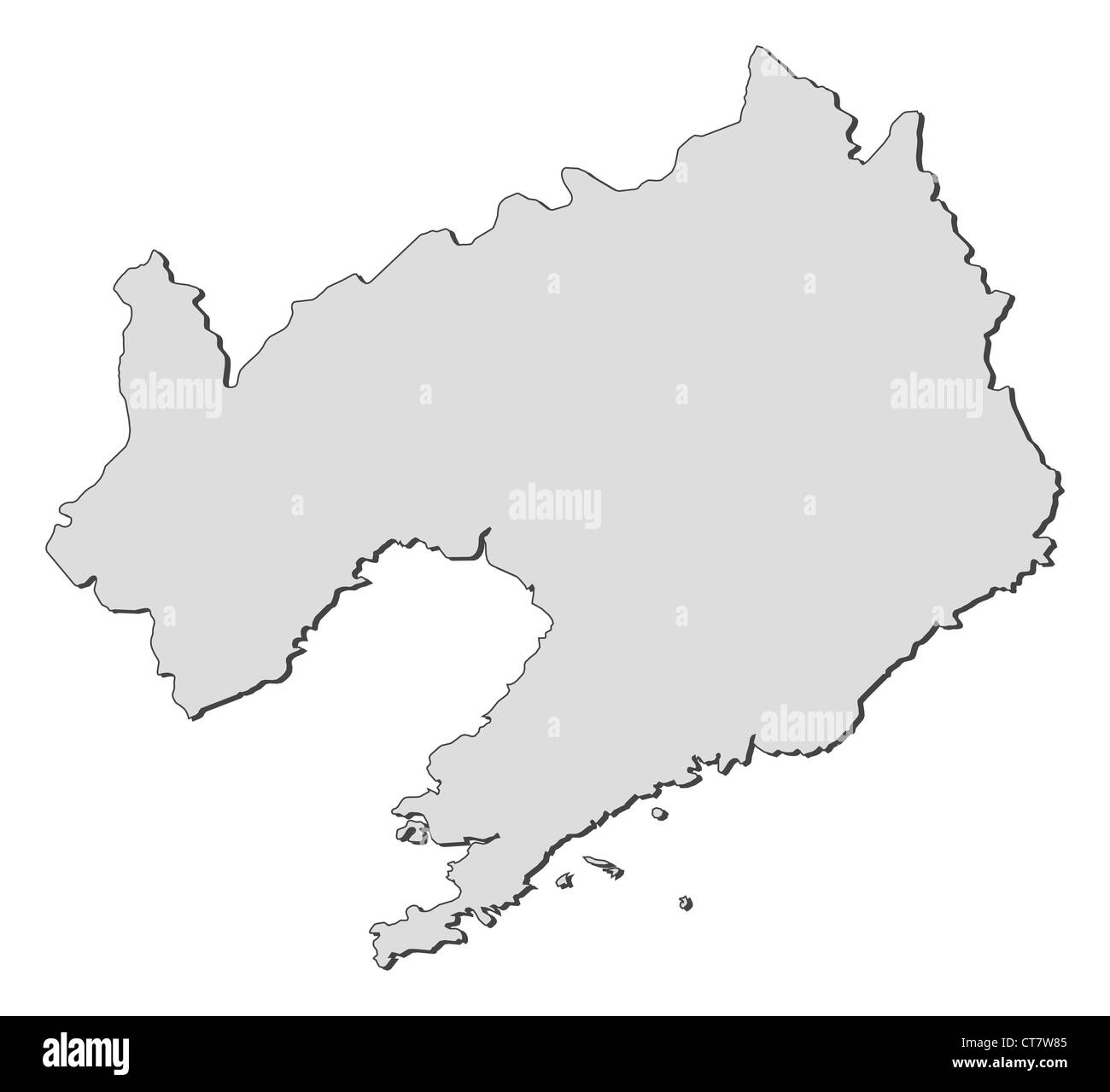 Liaoning china asia map hi-res stock photography and images - Alamy