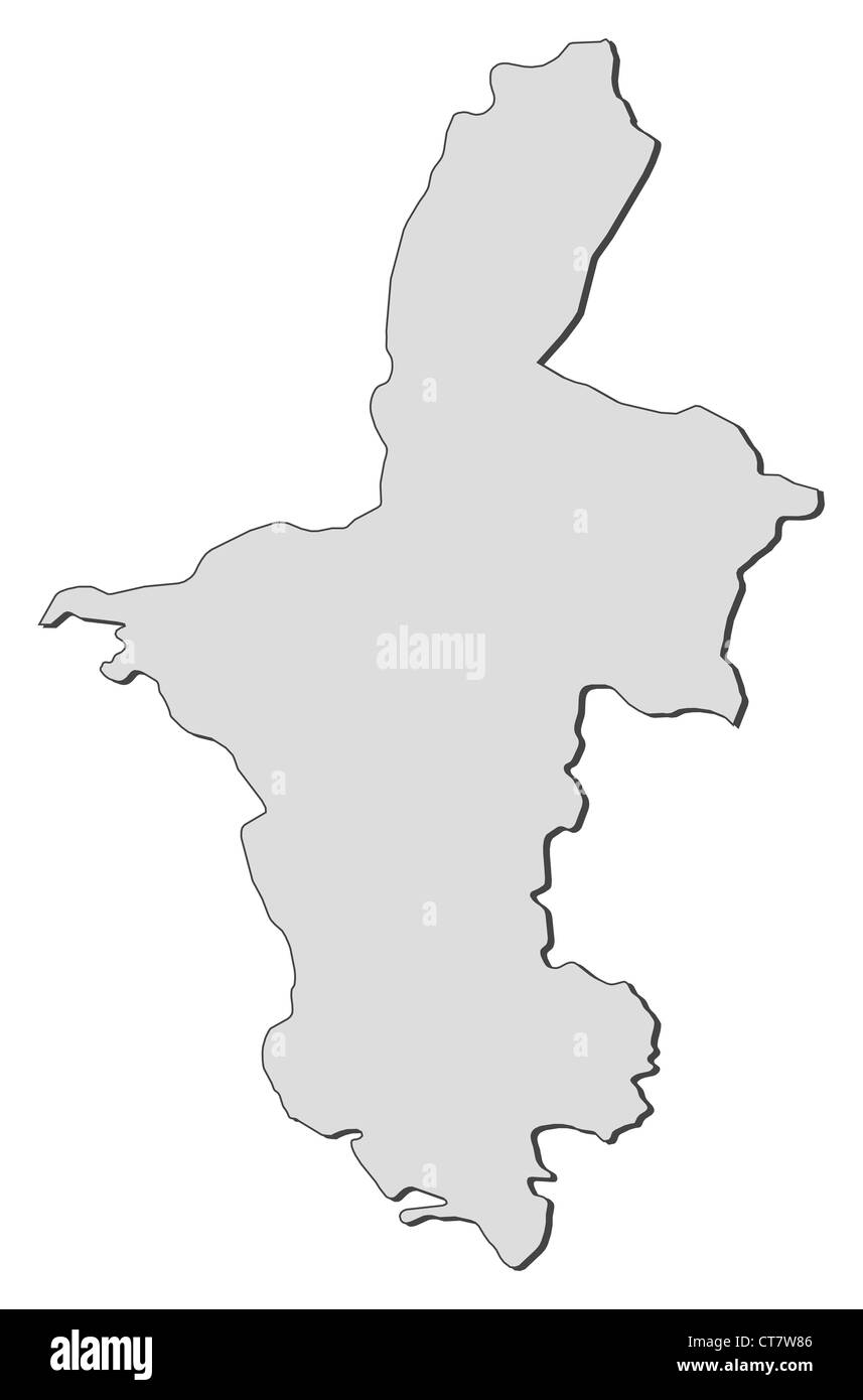Map of Ningxia, a province of China Stock Photo - Alamy