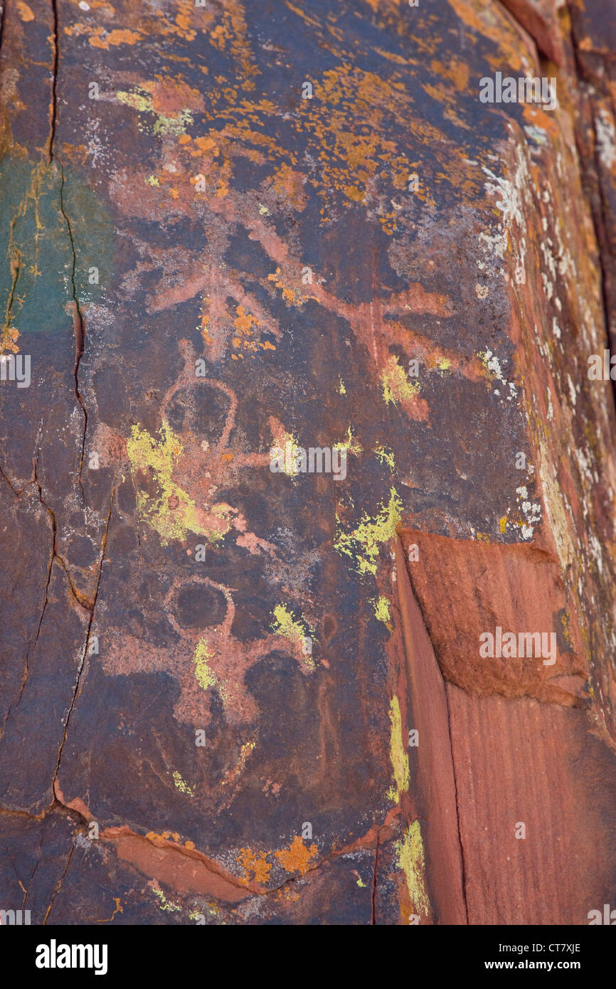 Petroglyphs or rock art Stock Photo - Alamy