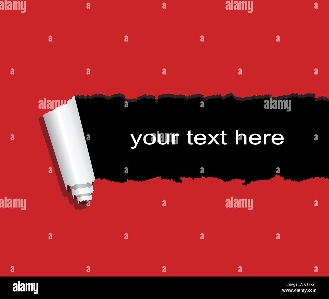 vector ripped paper Stock Photo - Alamy