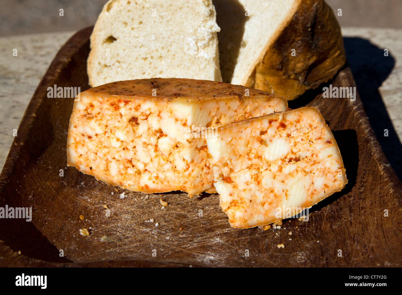 Cheese and bread Stock Photo - Alamy