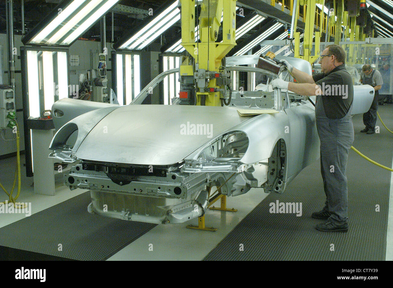 Porsche Production in Stuttgart-Zuffenhausen Stock Photo - Alamy