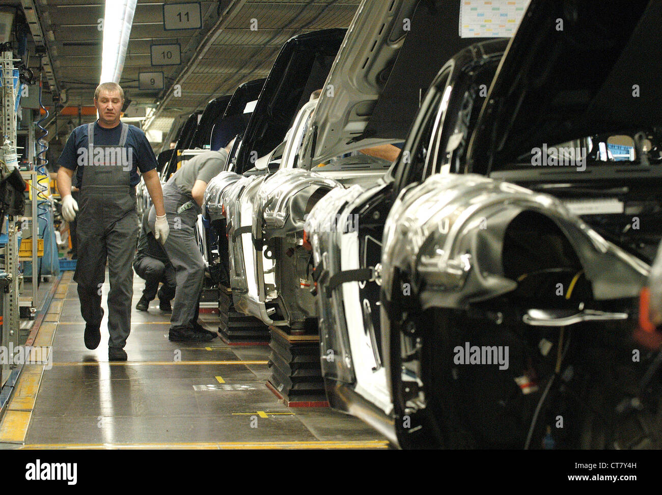 Porsche Production in Stuttgart-Zuffenhausen Stock Photo - Alamy