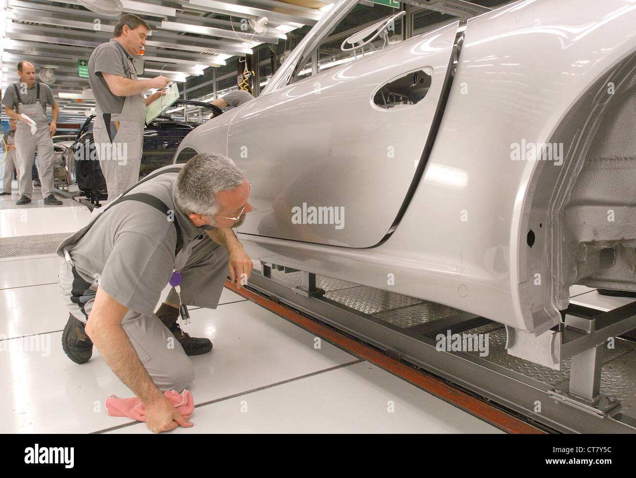Porsche Production in Stuttgart-Zuffenhausen Stock Photo - Alamy