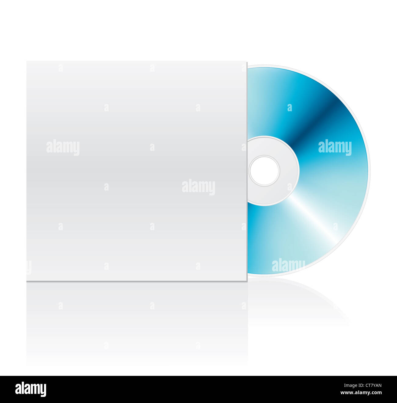 vector blank cd Stock Photo - Alamy