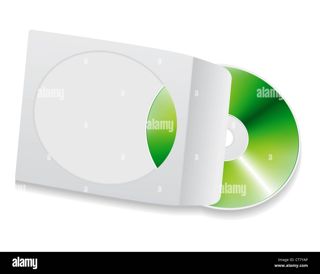 vector blank cd Stock Photo - Alamy
