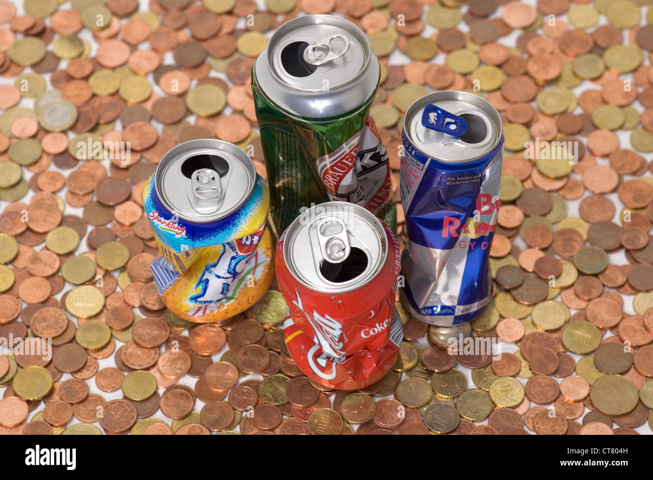 Getraenkedosen horizontal hi-res stock photography and images - Alamy