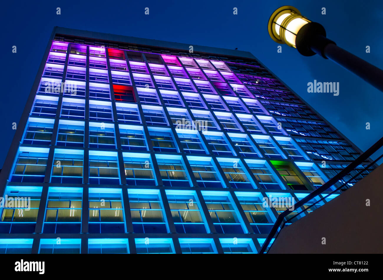 High Block Building At Hong Kong City Hall Central District Stock high-block-building-at-hong-kong-city-hall-central-district-stock